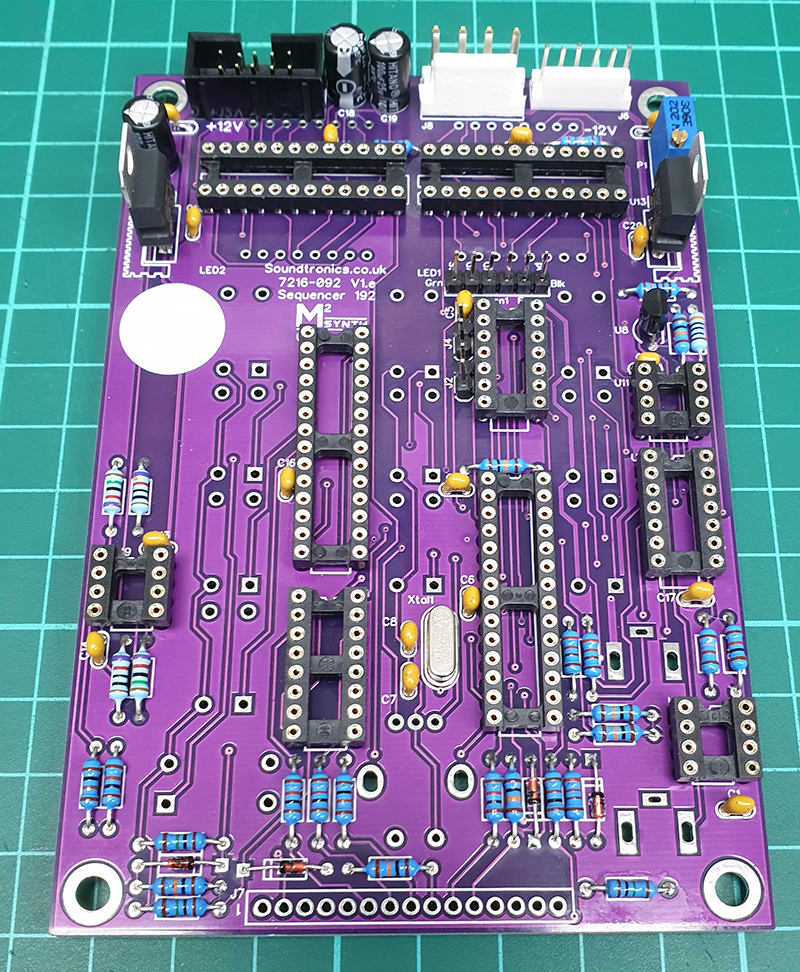 M² Learn More :: Getting Started Building your M²Synth :: Prog Sequencer 192 Build Guide